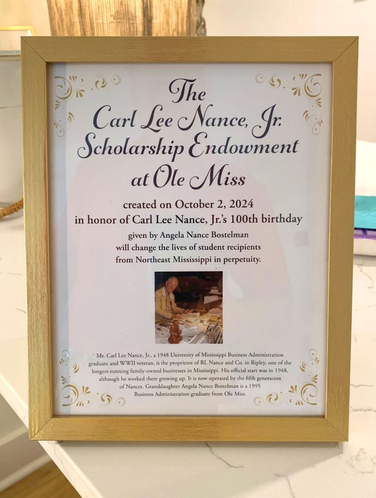 A Milestone Marker - University of Mississippi Foundation